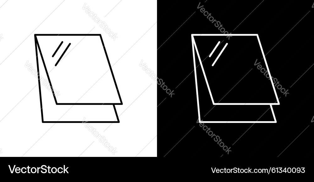 Roof Window Icon - Thin Line Style – Royalty-Free Vector | VectorStock