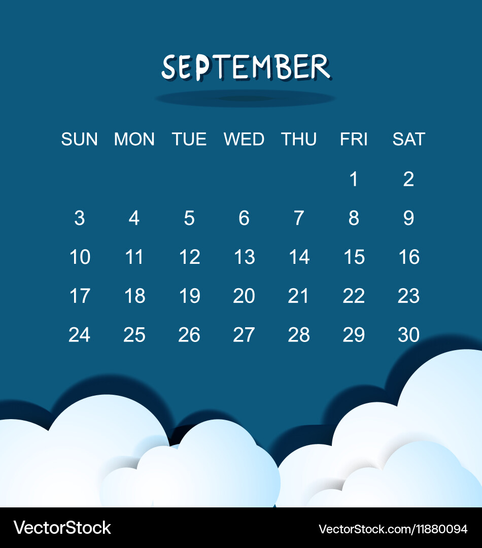 9 sep x Royalty Free Vector Image - VectorStock