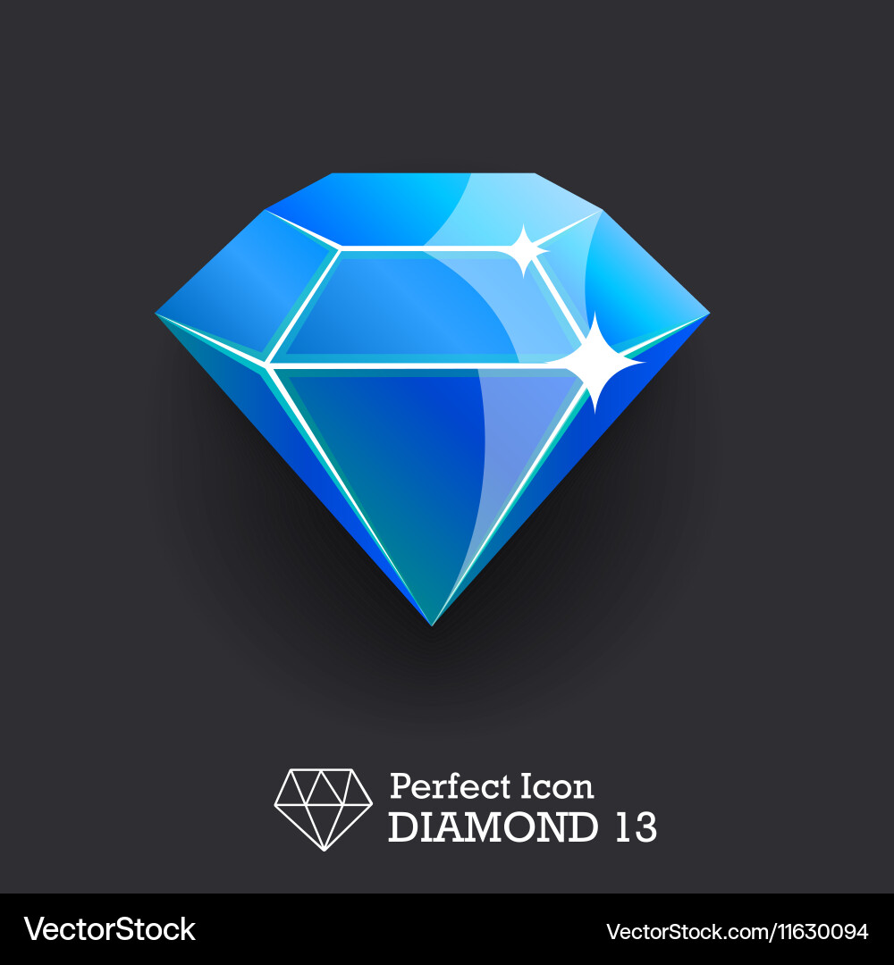Diamondset Royalty Free Vector Image - VectorStock