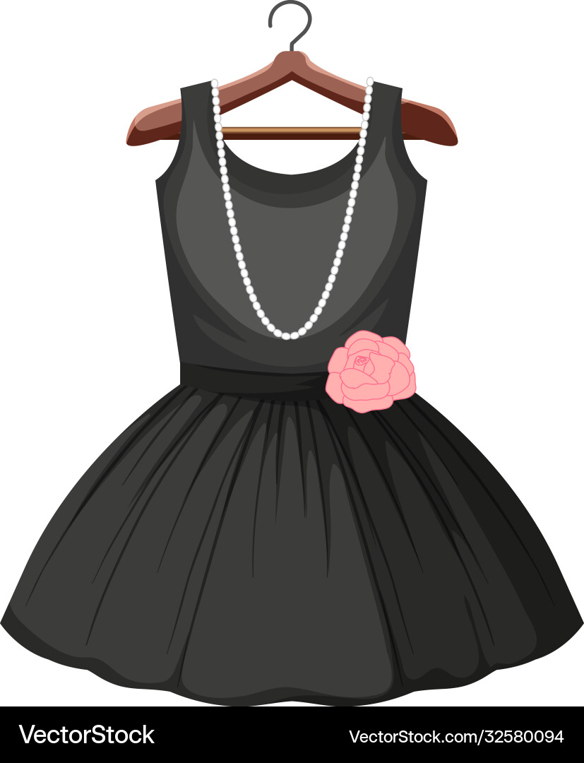 Isolated beautiful female outfit Royalty Free Vector Image