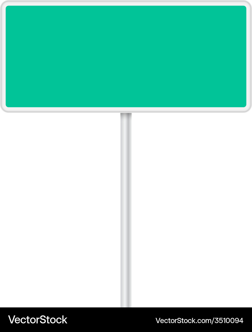 Set of signpost Royalty Free Vector Image - VectorStock