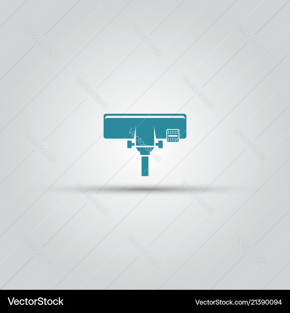 Vacuum cleaner head icon Royalty Free Vector Image