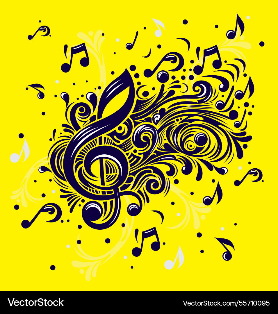 Music note Royalty Free Vector Image - VectorStock