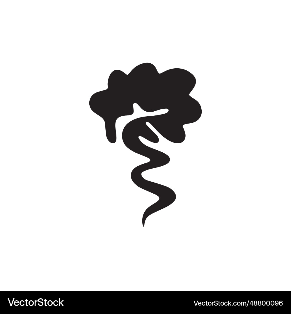 Smoke icon design Royalty Free Vector Image - VectorStock