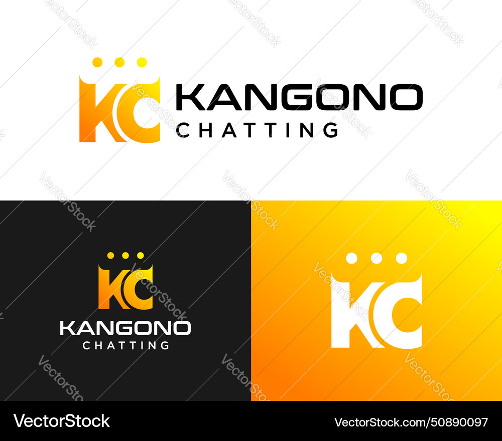 Chat logo Royalty Free Vector Image - VectorStock