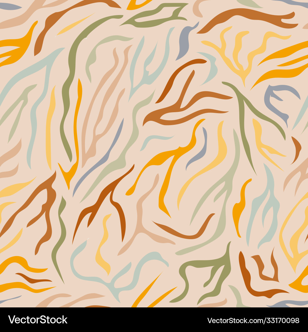 Abstract Animal Pattern Royalty Free Vector Image