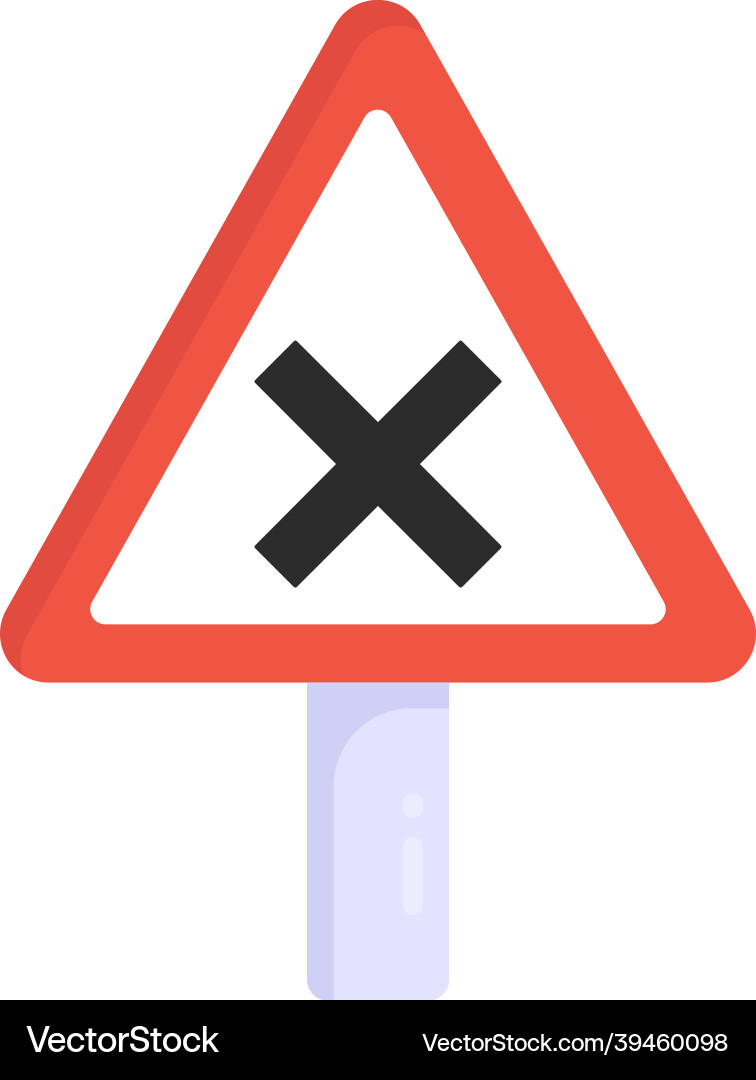 Cross board Royalty Free Vector Image - VectorStock