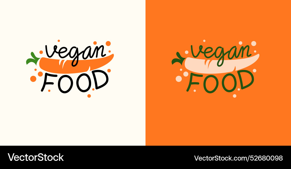 Vegan food isolated image Royalty Free Vector Image