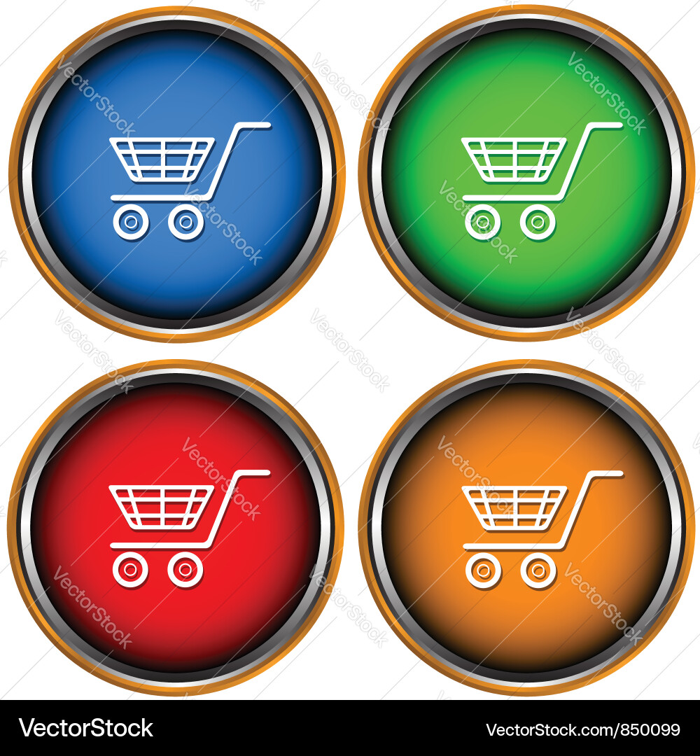 Set from four icons a buy Royalty Free Vector Image