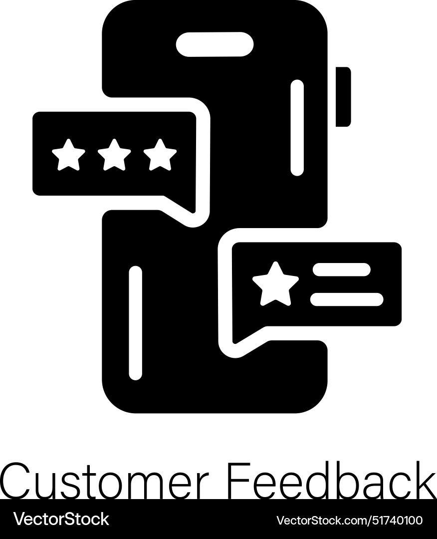 Customer feedback Royalty Free Vector Image - VectorStock