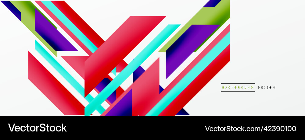 Dynamic lines background wallpaper for concept Vector Image