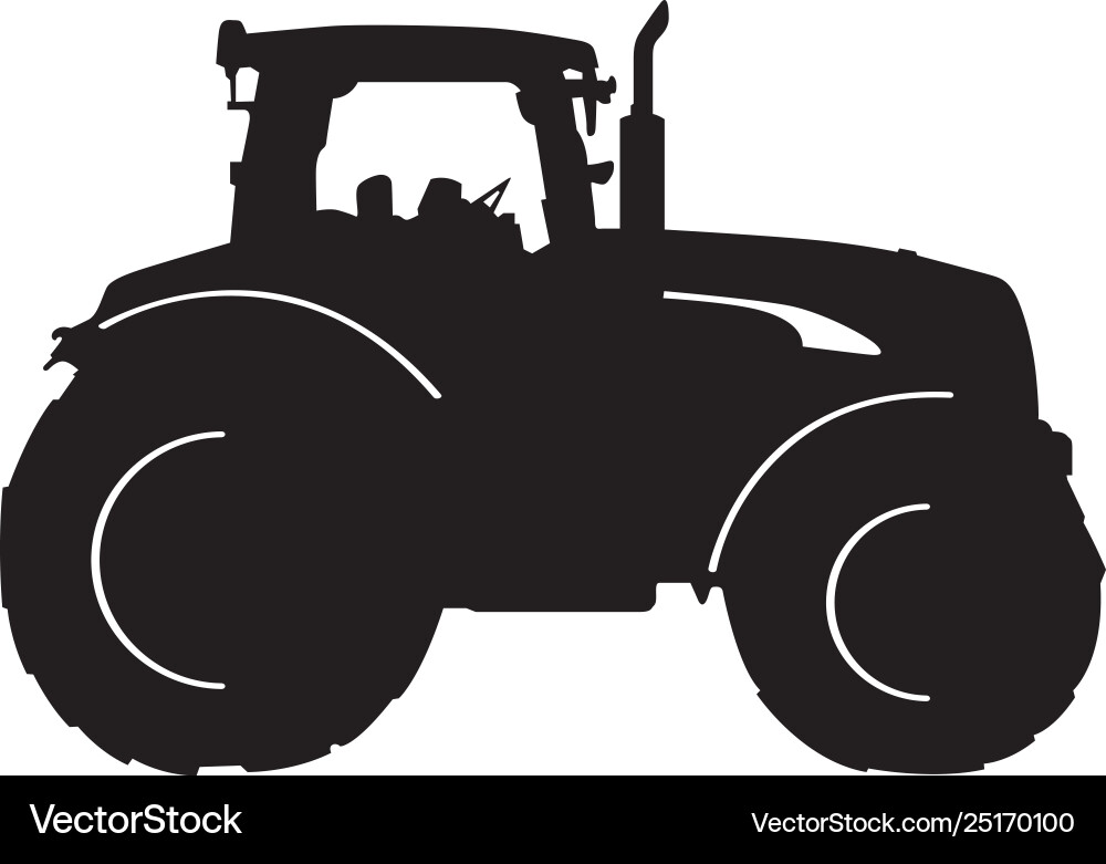 Tractor eps Royalty Free Vector Image - VectorStock
