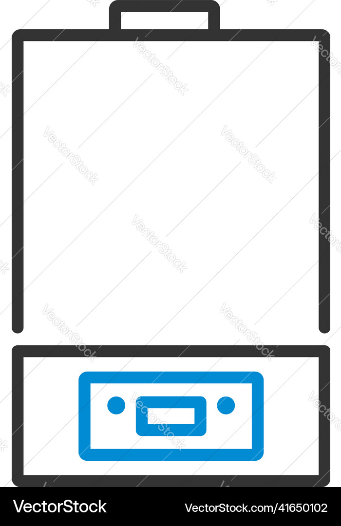 Gas boiler icon Royalty Free Vector Image - VectorStock