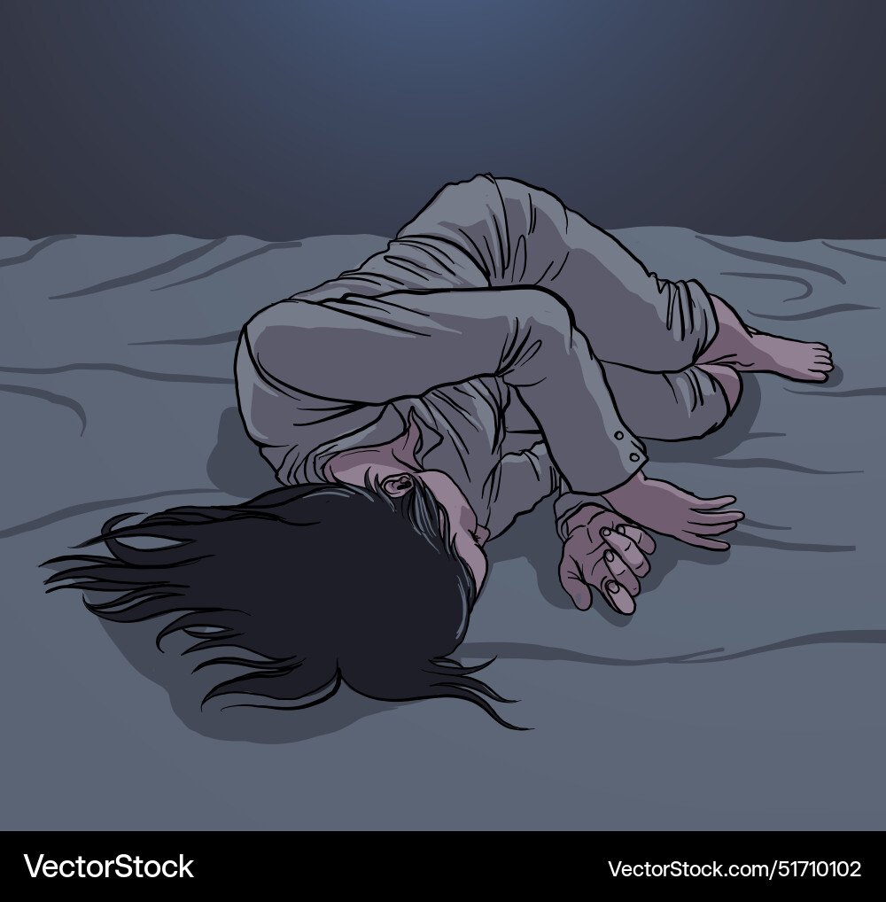 Nightmare disorder Royalty Free Vector Image - VectorStock