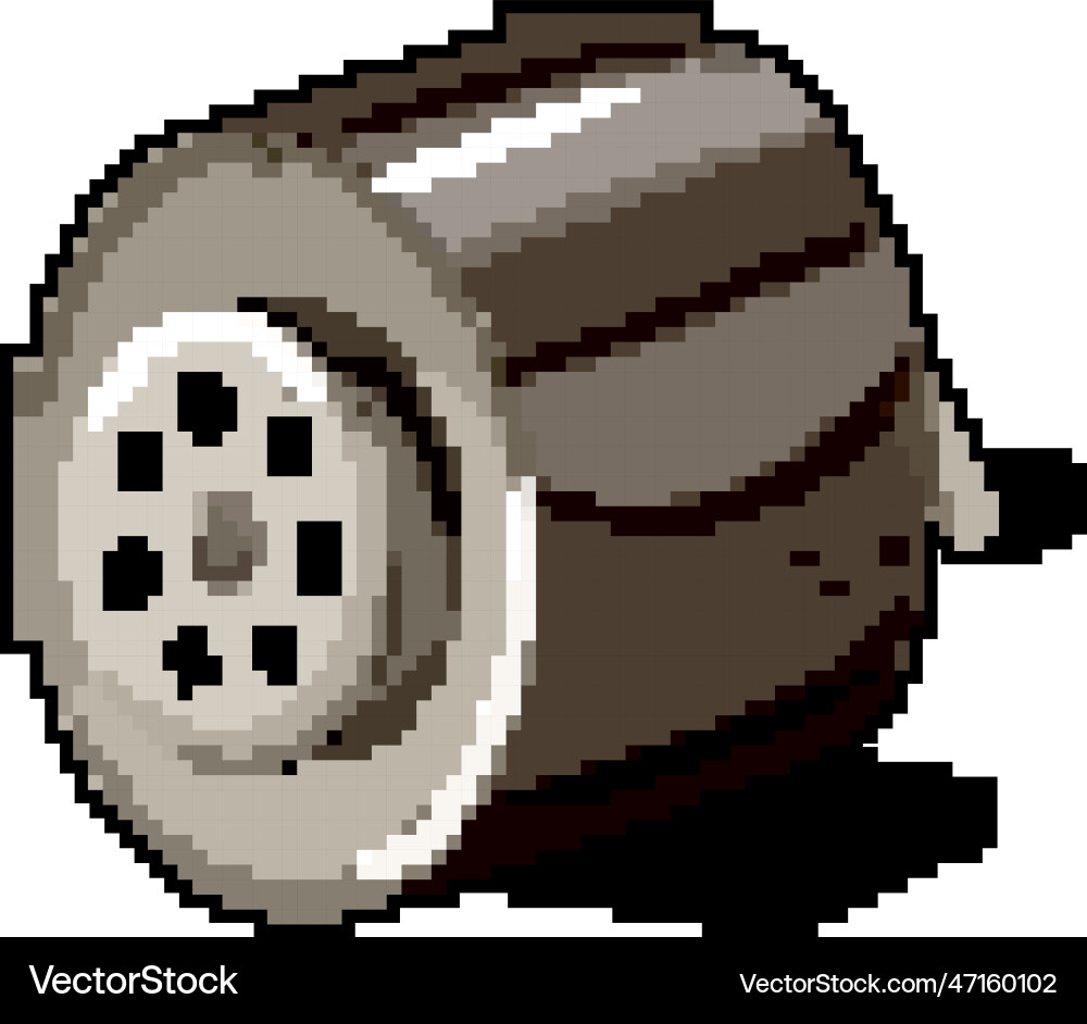Tool pencil sharpen game pixel art Royalty Free Vector Image