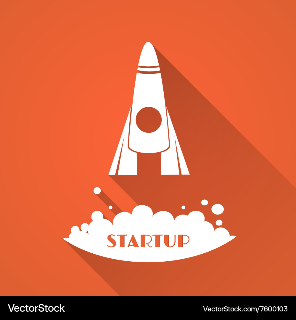 Startup idea logo Royalty Free Vector Image - VectorStock