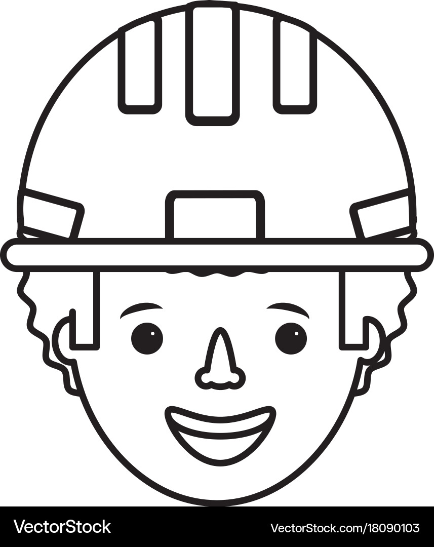 Working man Royalty Free Vector Image - VectorStock