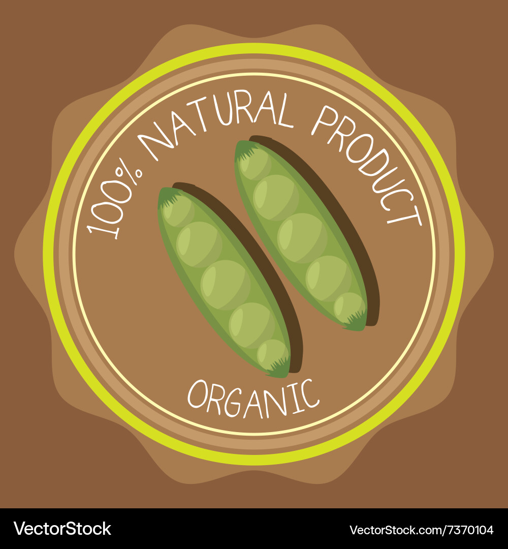 Natural food product Royalty Free Vector Image