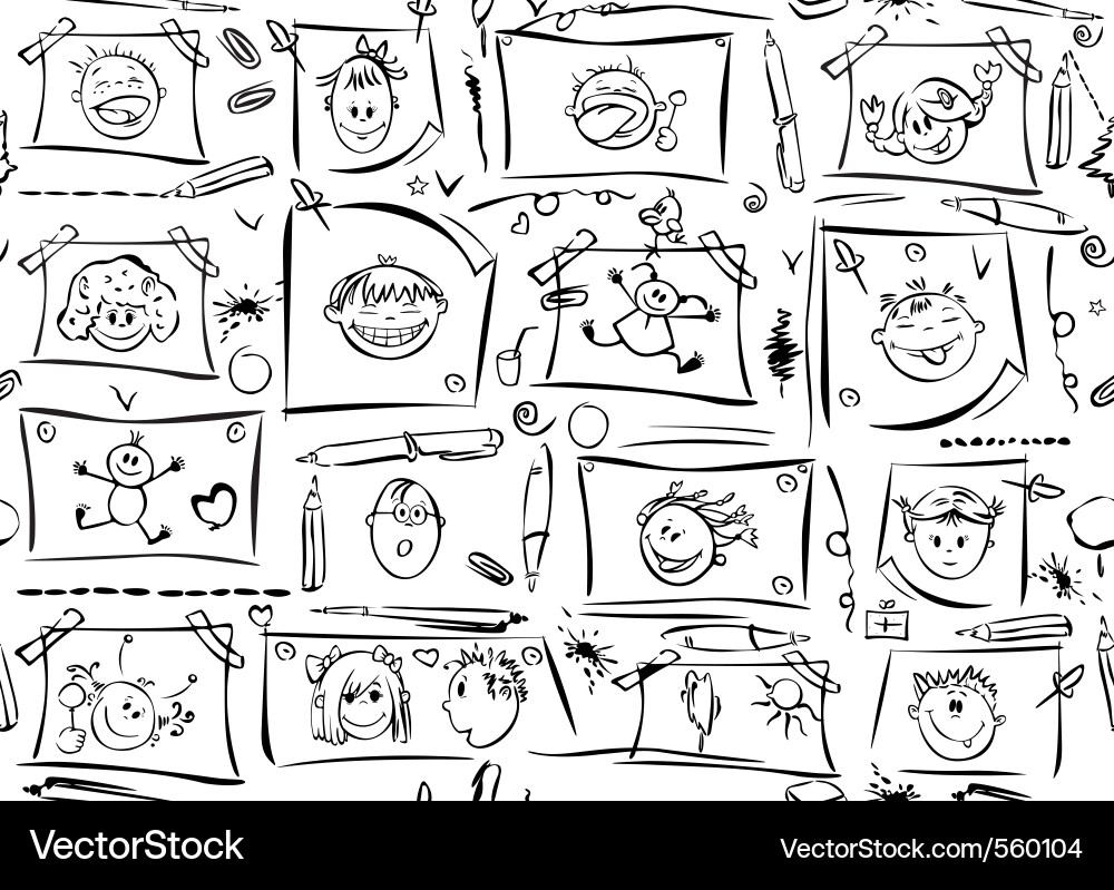 Sketch background Royalty Free Vector Image - VectorStock