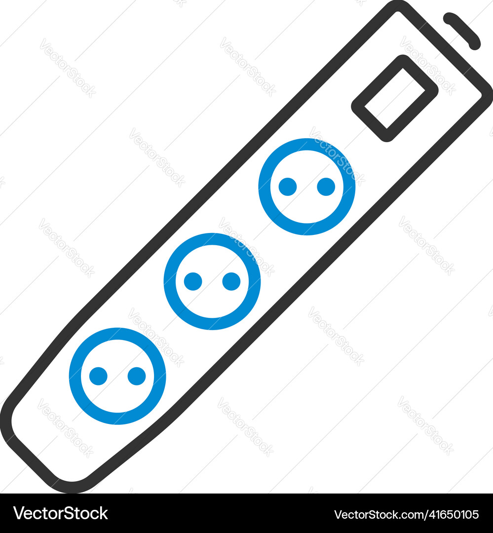 Electric extension icon Royalty Free Vector Image