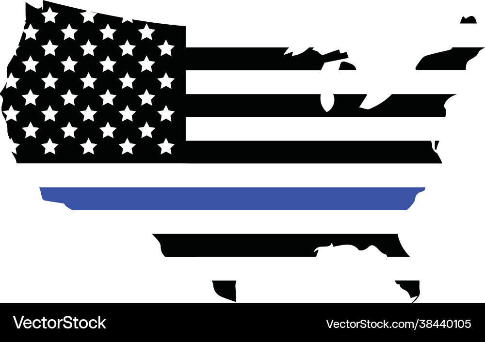 Usa flag map country shape pngsvgexfeps Royalty Free Vector
