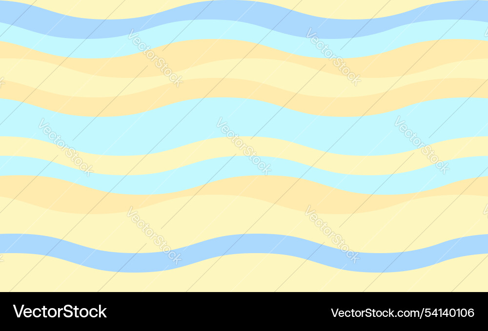 Abstract background with wavy stripes in vibrant Vector Image