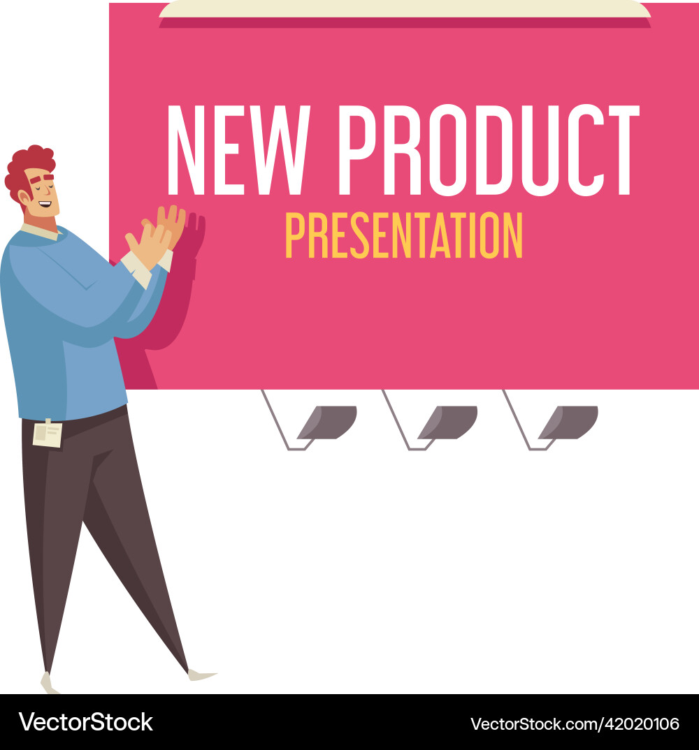 Product presentation Royalty Free Vector Image