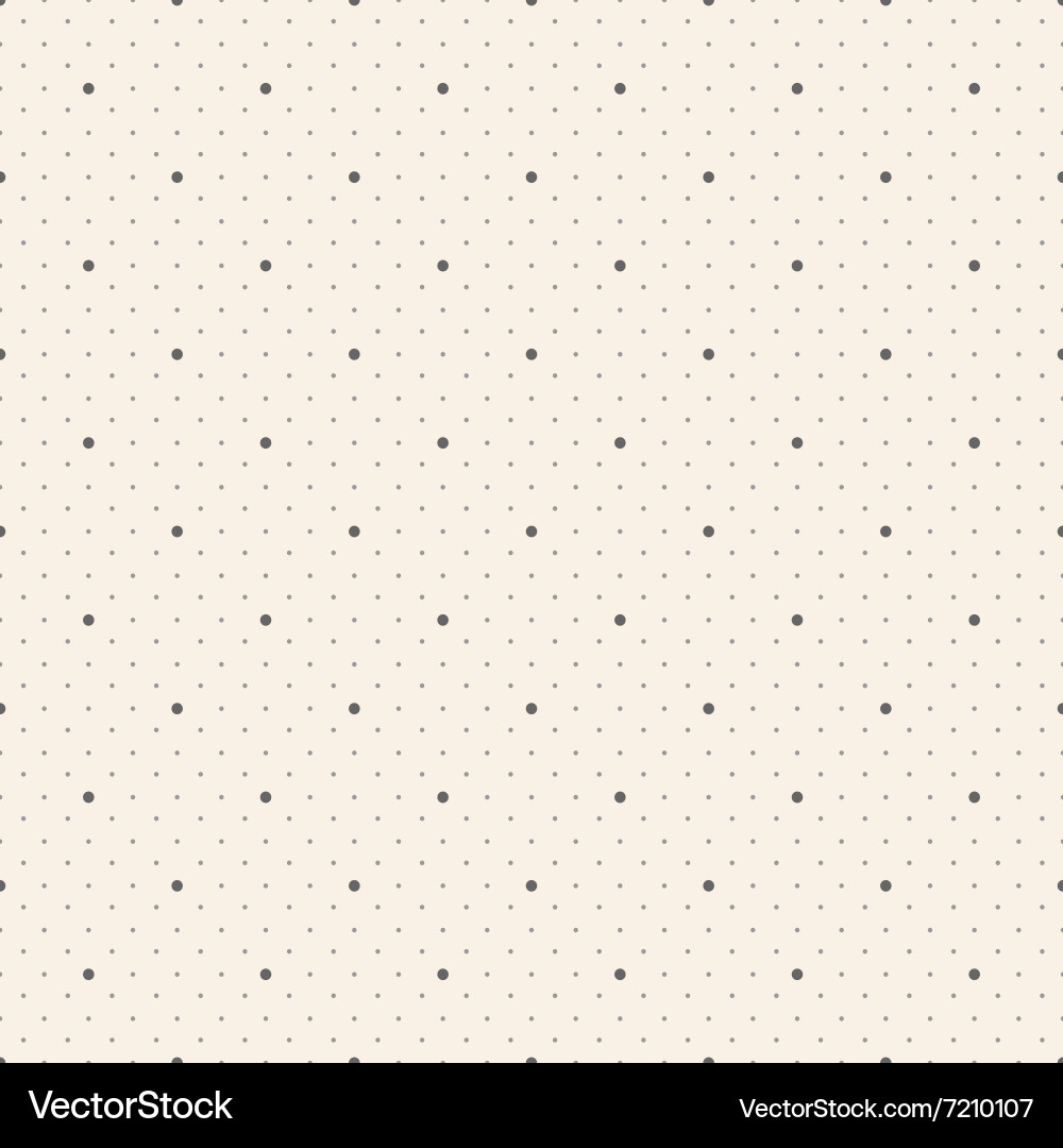 Seamless polka dot pattern Royalty Free Vector Image