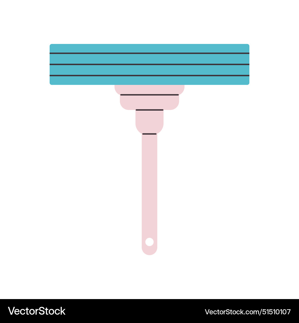 Window brush Royalty Free Vector Image - VectorStock