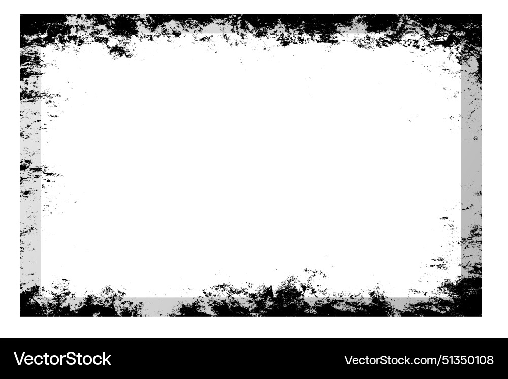 A dirty wall texture frame background Royalty Free Vector