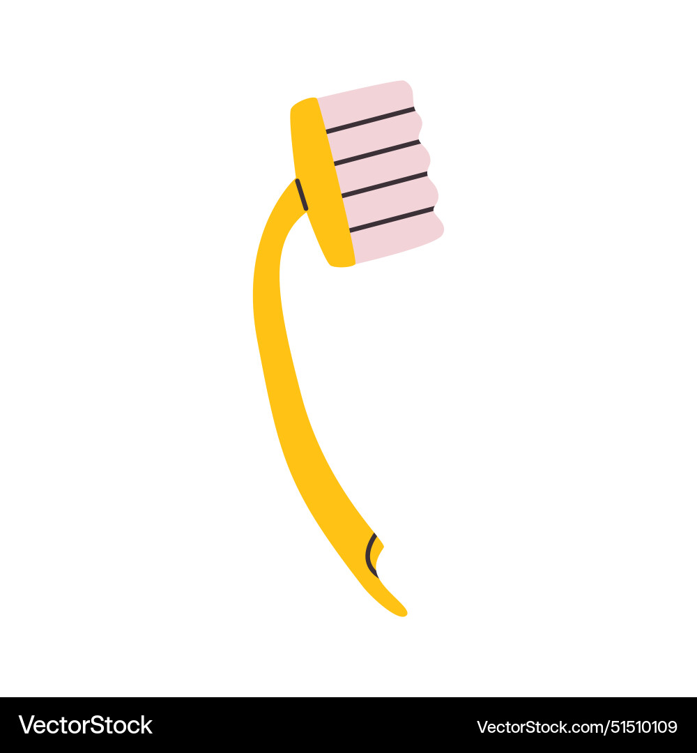 Cleaning brush Royalty Free Vector Image - VectorStock