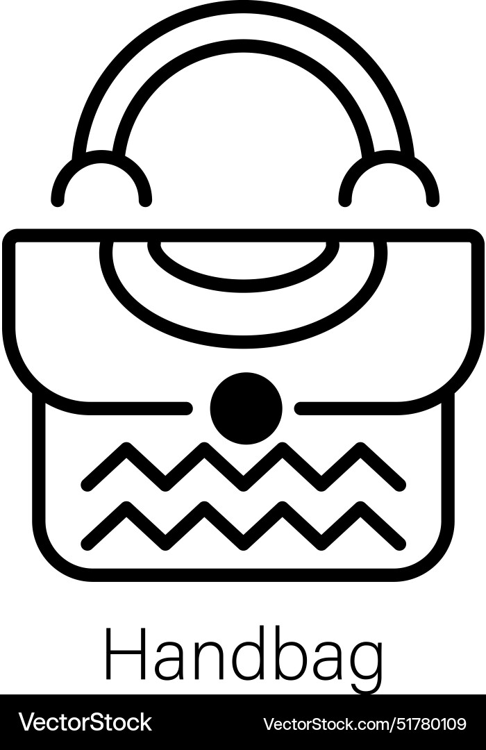 Handbag Royalty Free Vector Image - VectorStock