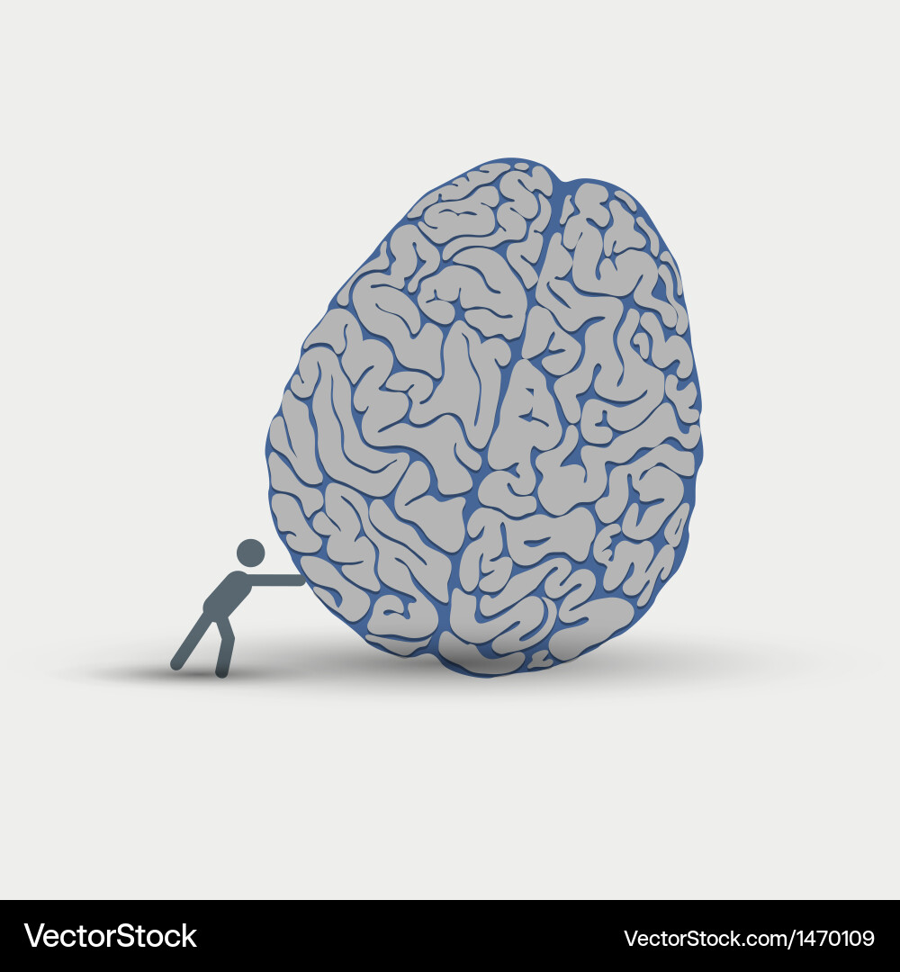 Intellectual Thinking & Ideas Royalty Free Vector Image