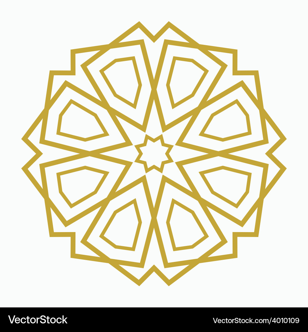 Islamic Ornament Pattern Royalty Free Vector Image