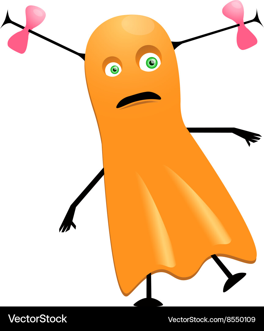 Lady monster Royalty Free Vector Image - VectorStock