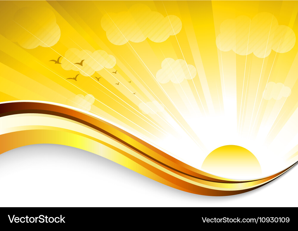 Sunrise Royalty Free Vector Image - VectorStock