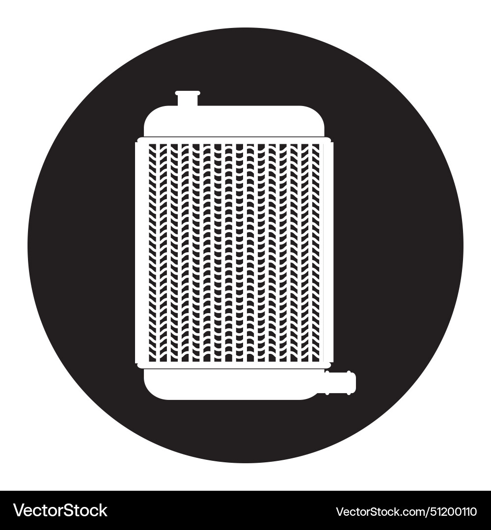 Radiator icon Royalty Free Vector Image - VectorStock