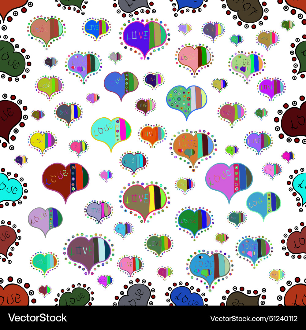 Interesting super nice abstract and cute picture Vector Image