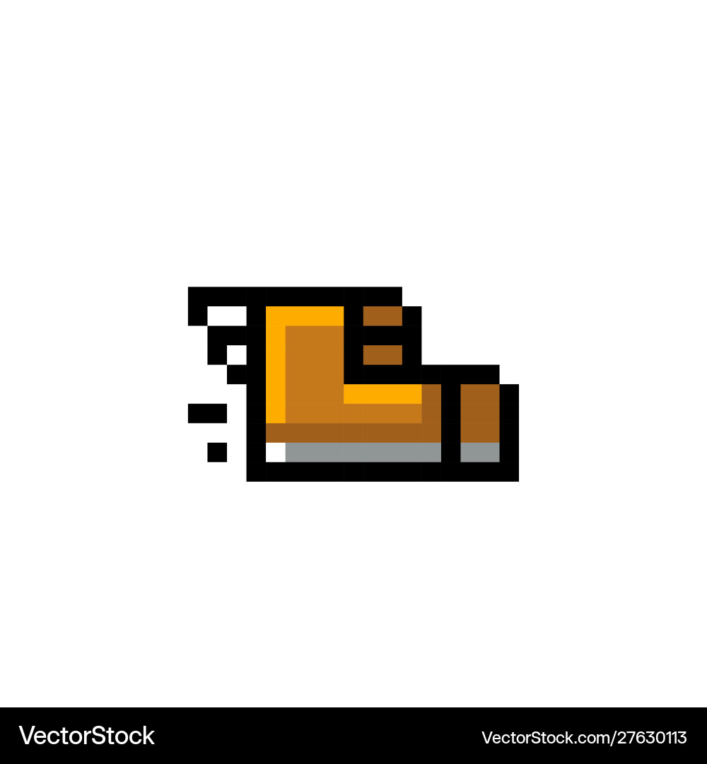 Pixel object art Royalty Free Vector Image - VectorStock