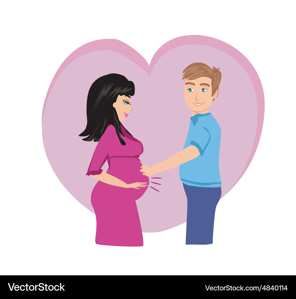 Baby kick Royalty Free Vector Image - VectorStock