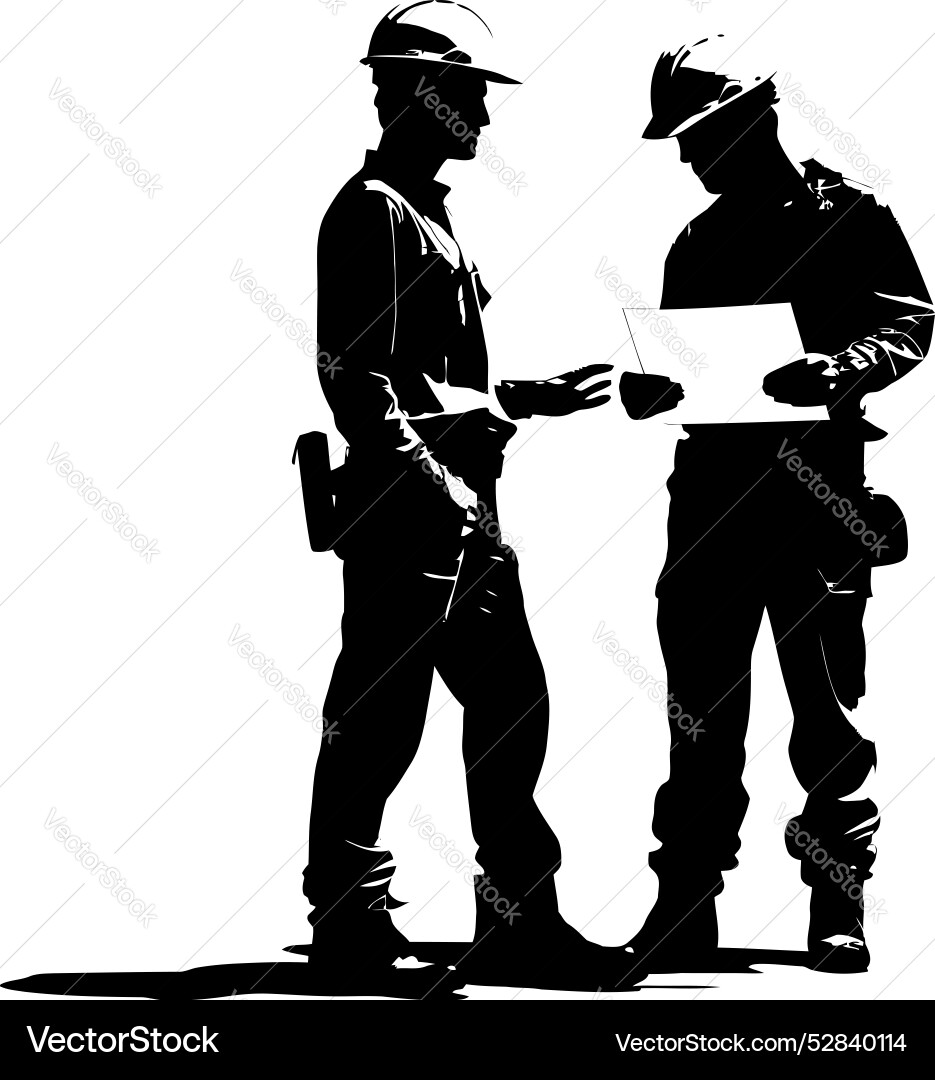 Design dream team engineers and paper icon Vector Image