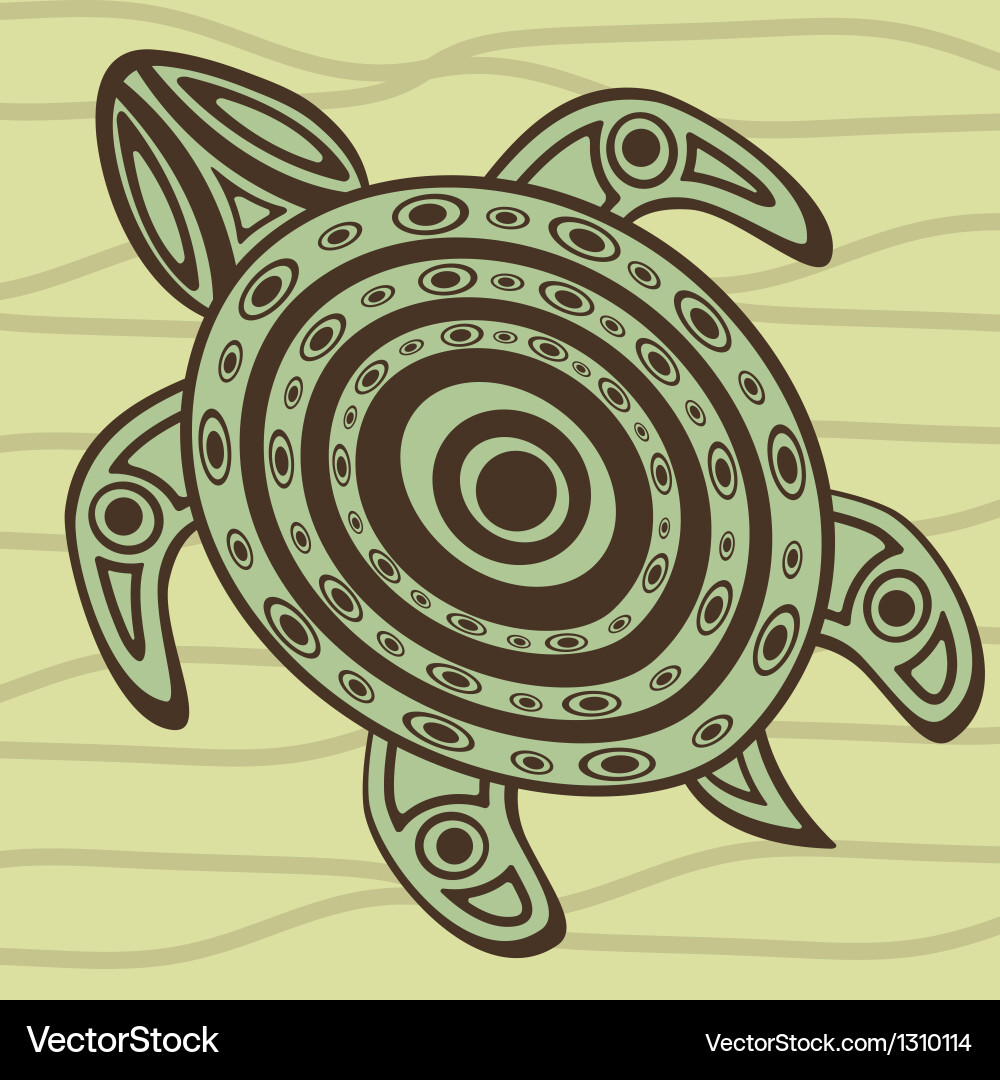 Turtle 2 Royalty Free Vector Image - VectorStock