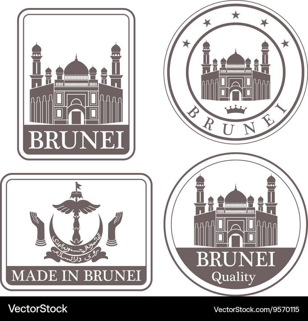 Brunei Royalty Free Vector Image - VectorStock