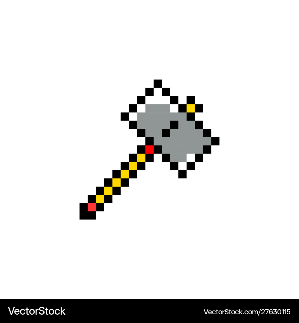 Pixel object art Royalty Free Vector Image - VectorStock