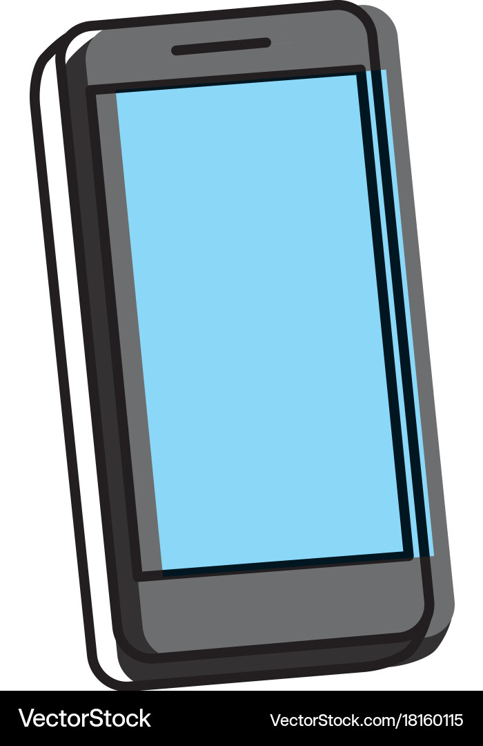 Smartphone mobile technology Royalty Free Vector Image