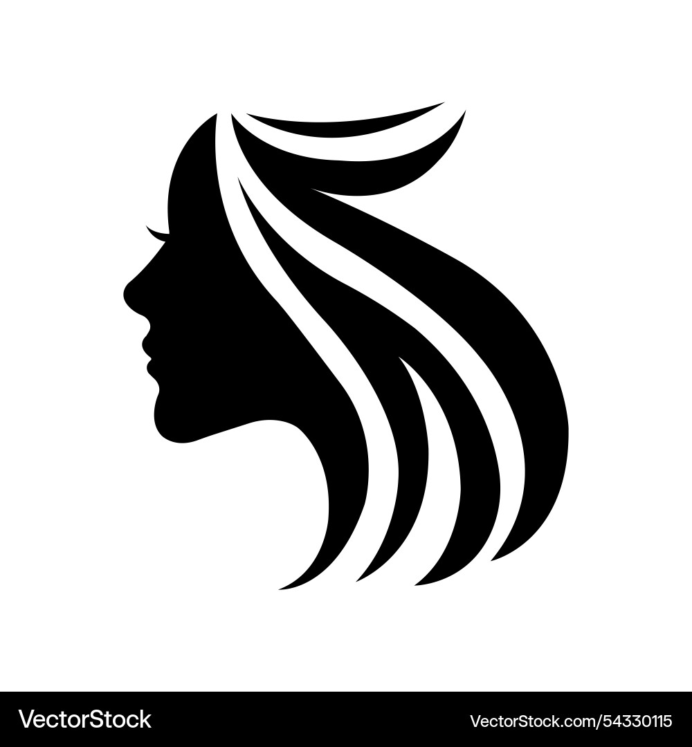 Woman logo Royalty Free Vector Image - VectorStock