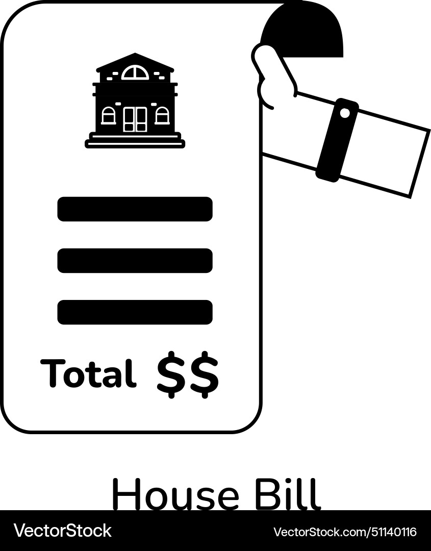House savings Royalty Free Vector Image - VectorStock