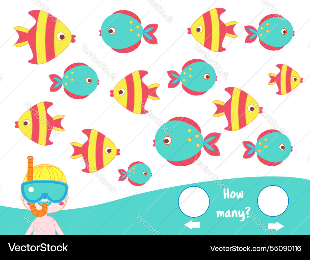 Mathematics Educational Children Activity Study Vector Image