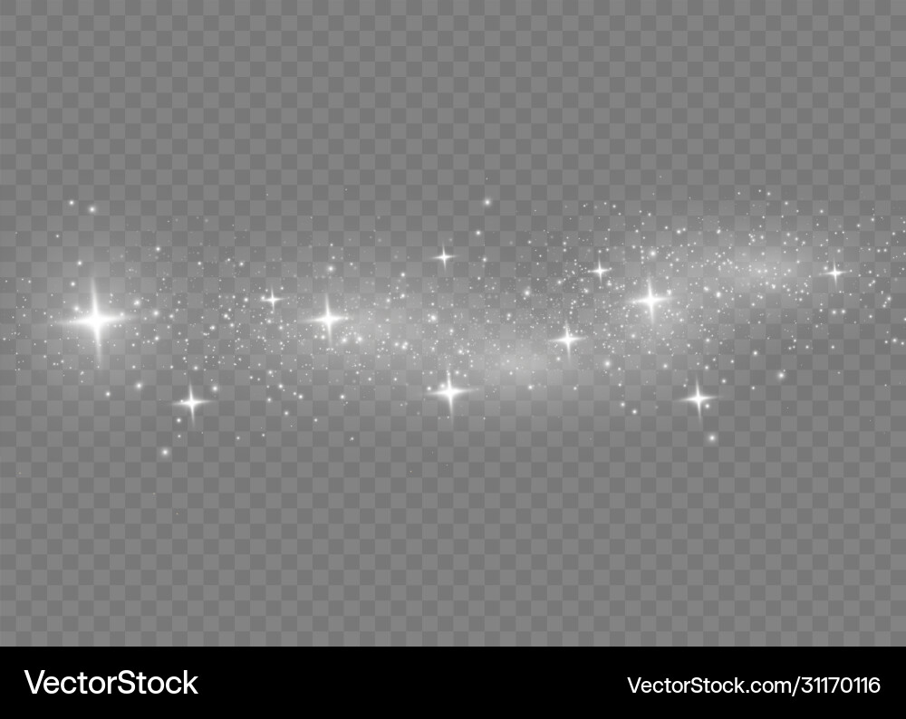 Sparkling magic dust Royalty Free Vector Image