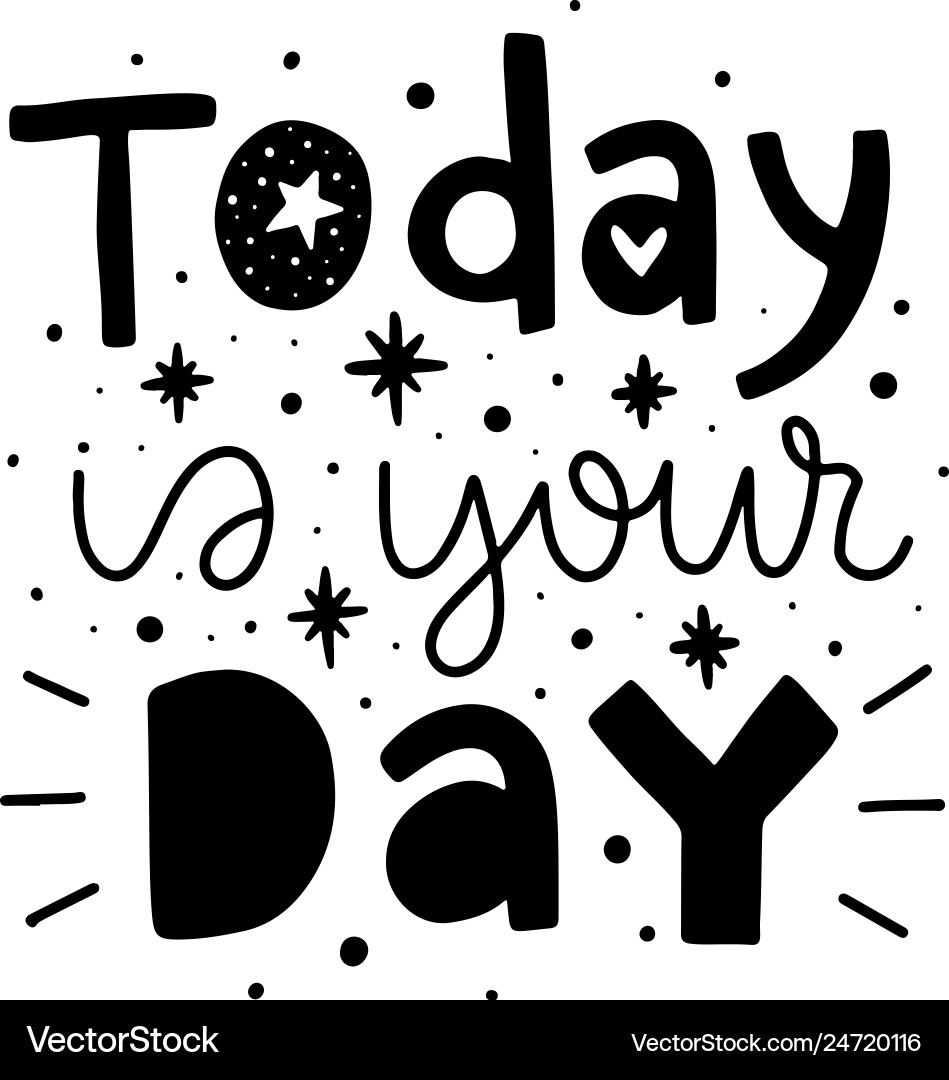 Typography motivational poster Royalty Free Vector Image